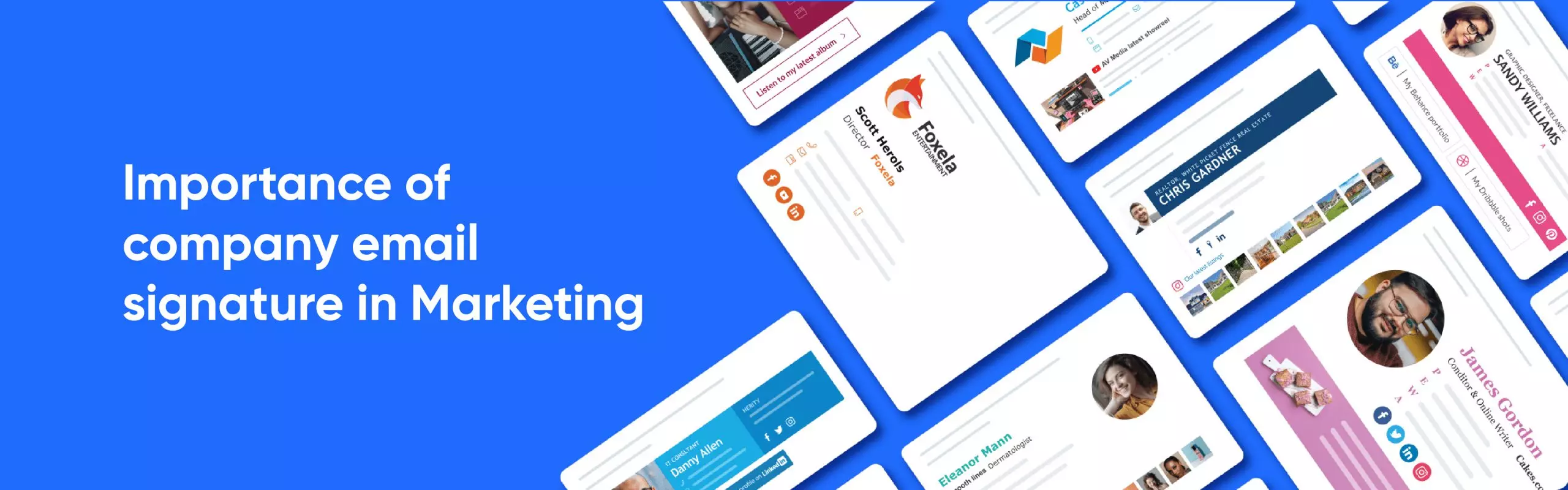 Importance of company email signature in Marketing