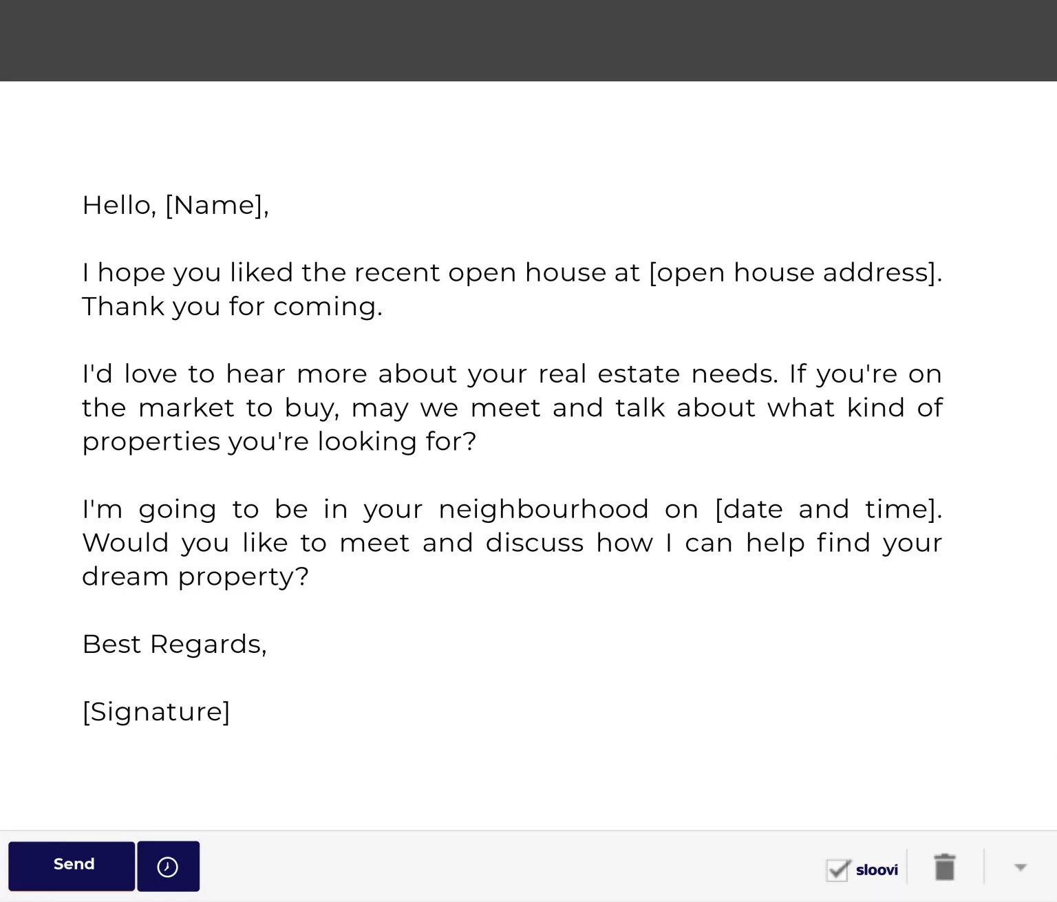 Top Open House Email Templates to Build Lasting Relationships