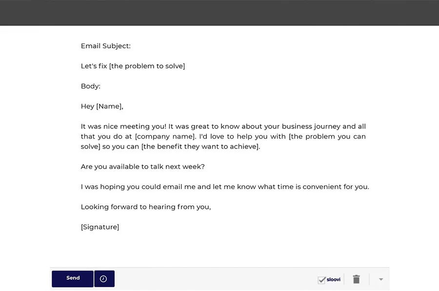 Follow Up Email Samples | Follow Up Email Example