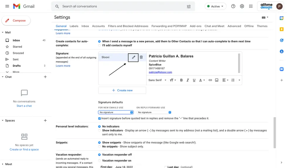 How to Add Email Signature in Gmail | How to Add an Email Signature in ...